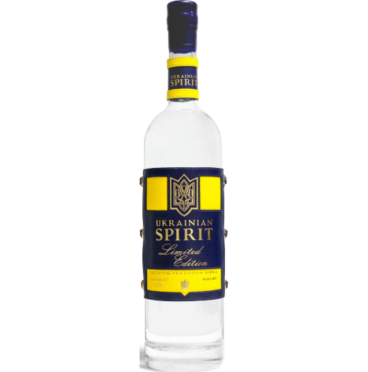 Ukrainian Spirit® Vodka - 3 Liter w/blue leather label – Spyrtworldwide